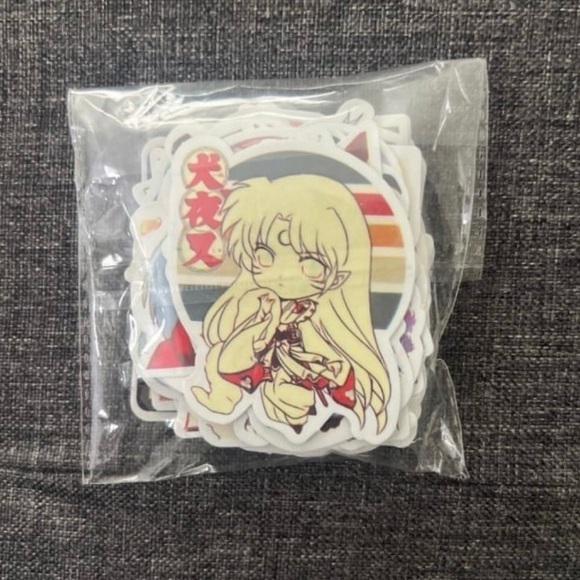 No brand | Accessories | Inuyasha Sticker Set Of 5 Pcs | Poshmark